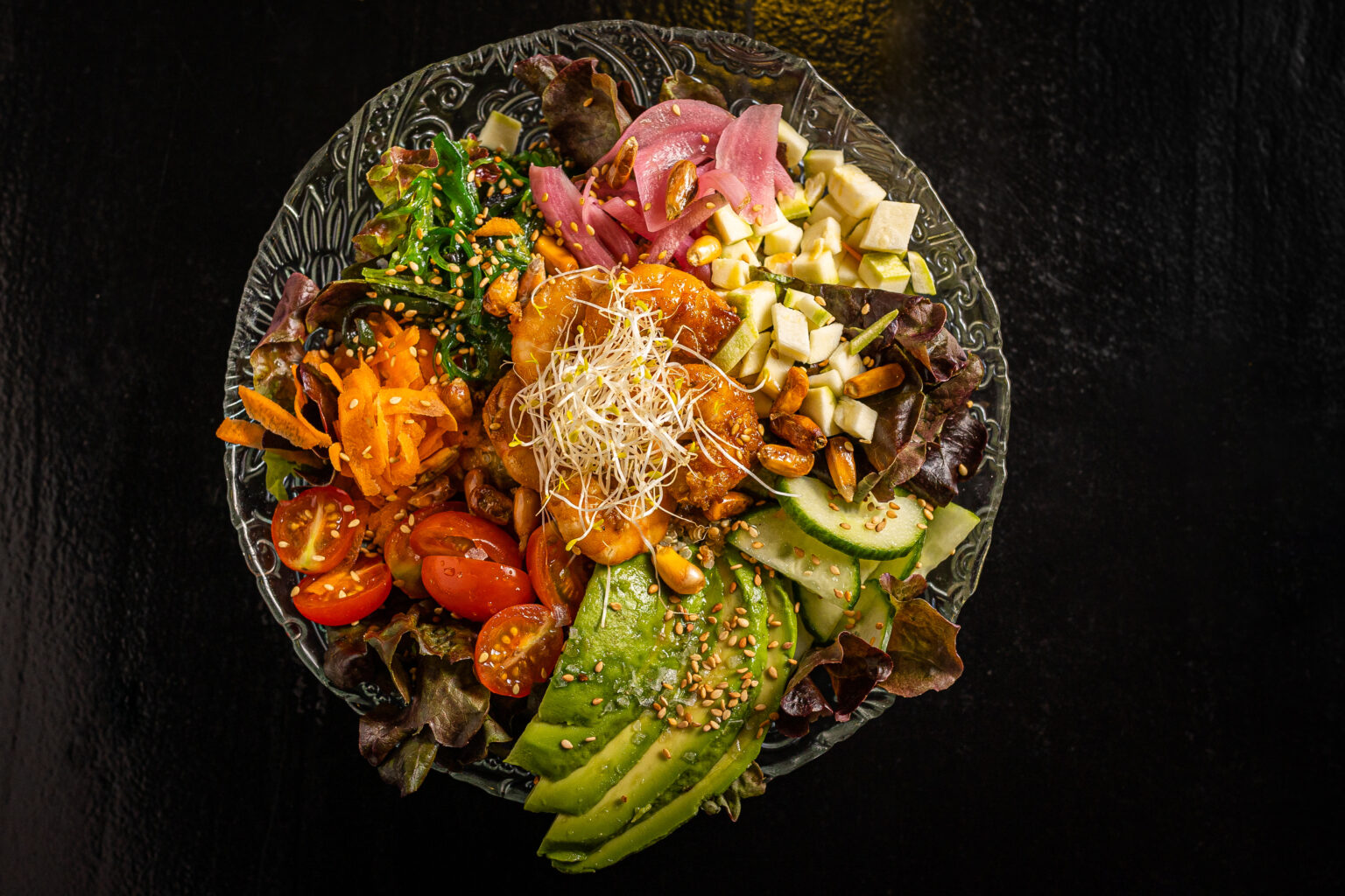 Poke la Jaira con Vinagreta de Mango y Hierbahuerto - La Jaira de Demian